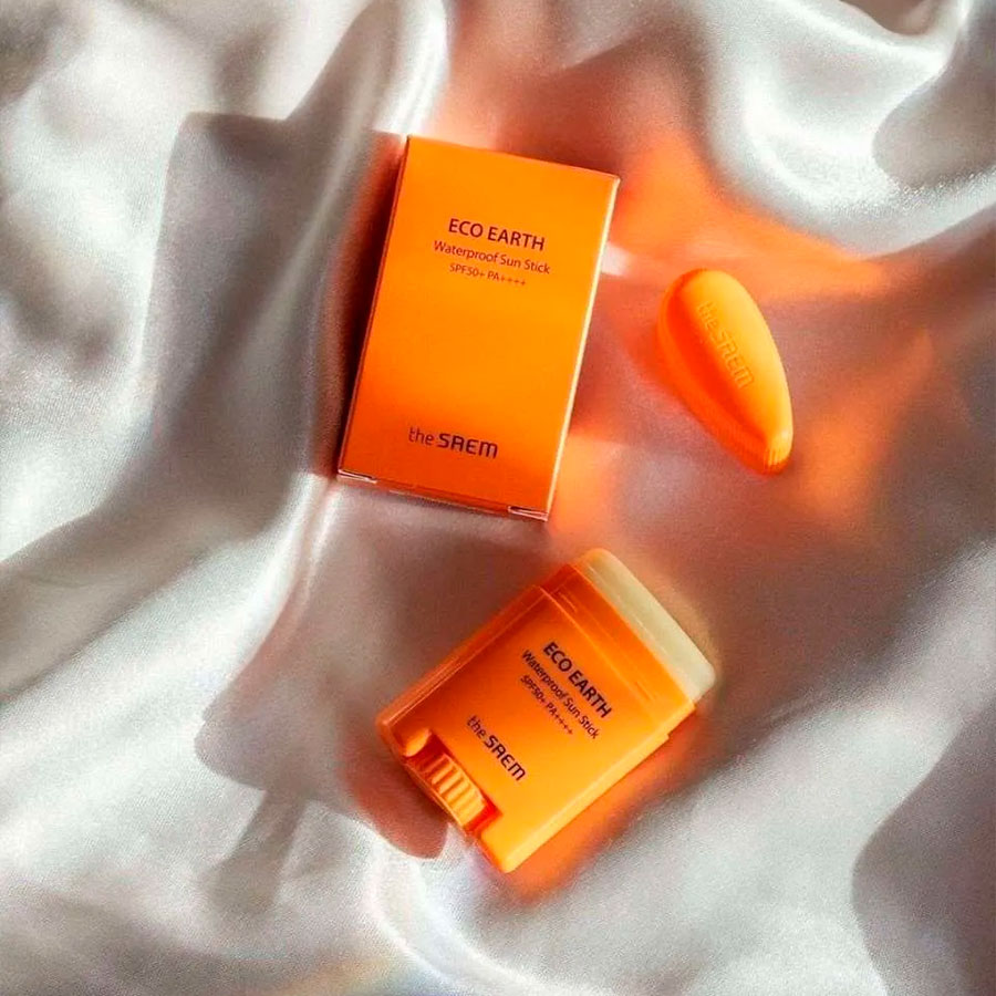 Eco Earth Waterproof Sun Stick – The Saem – Pink Store Cosmeticos