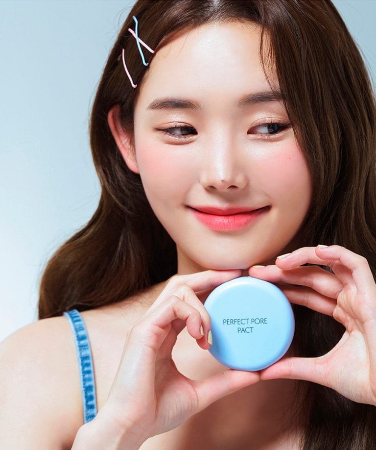 Saemmul Perfect Pore Pact – The Saem – Pink Store Cosmeticos